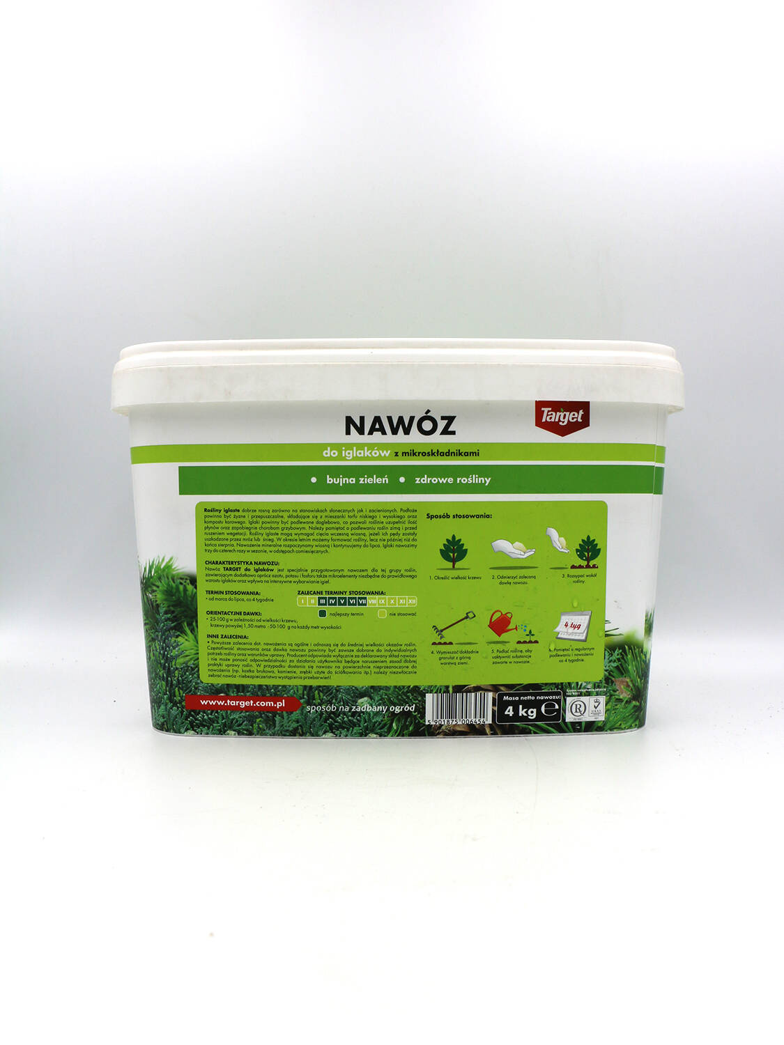 Nawóz Do Iglaków – Z Mikroelementami – 4 kg Target
